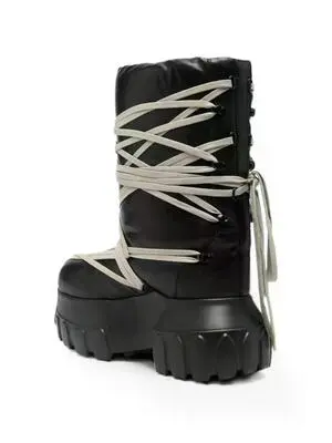 Rick Owens Mega Bumper Lace-up Boots