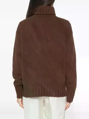 JUCCA Ribbed-knit Roll Neck Sweater