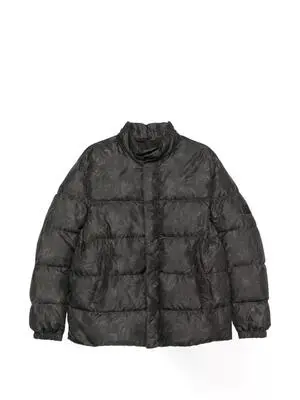 Etro Paisley-print Puffer Jacket - Black
