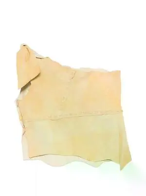 Dolce & Gabbana 2000s One-shoulder Whipstitch Top - Neutrals