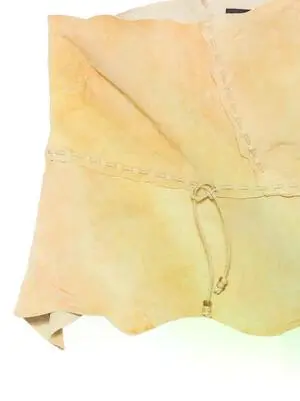 Dolce & Gabbana 2000s One-shoulder Whipstitch Top
