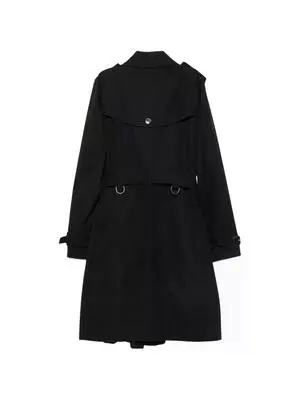 Burberry 2000s Double-breasted Trench Coat - Black