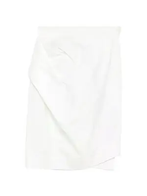 VIVIENNE WESTWOOD Draped Wrap Skirt - White
