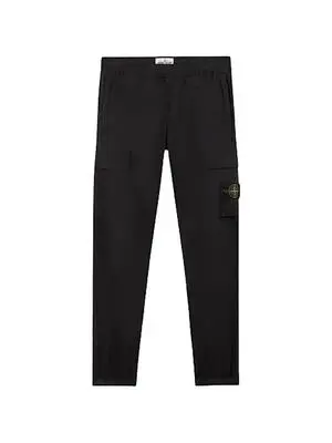 Stone Island Logo-patch Track Pants - Black