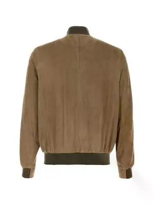 MOORER Button-up Bomber Jacket