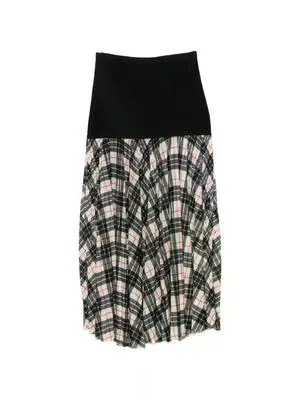 ANTONIO MARRAS VINTAGE Tartan Maxi Skirt