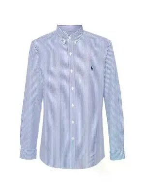 Polo Ralph Lauren Striped Button-down Shirt - Blue