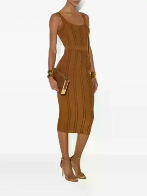 Elisabetta Franchi Suede Sandals With Logo Detail