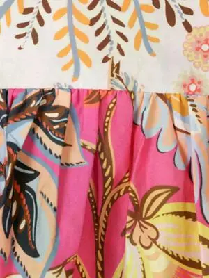 Farm Rio Ligia Floral-print Maxi Dress