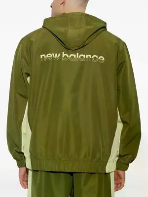 NEW BALANCE Logo-print Hooded Jacket