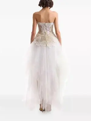 GEMY MAALOUF Tiered Tulle Skirt