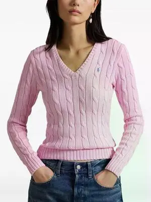 Polo Ralph Lauren Cable-knit V-neck Sweater
