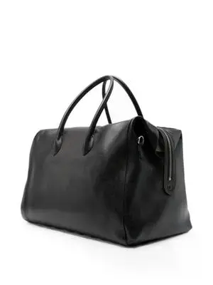 Santoni Grained-leather Holdalls Bag