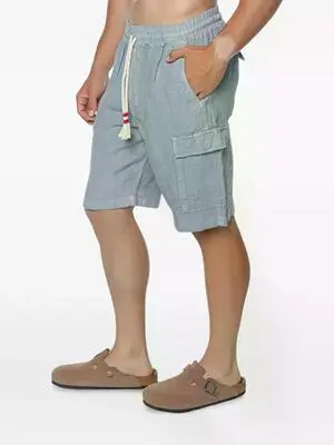 MC2 SAINT BARTH Marseille Linen Bermuda Shorts