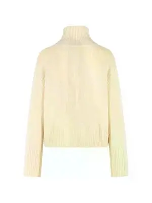 LISA YANG Femi Ribbed Turtleneck Sweater