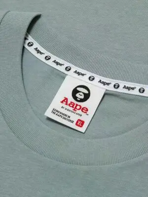 AAPE BY *A BATHING APE Moonface Logo-print T-shirt