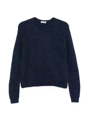 BASE Round Neck Sweater - Blue