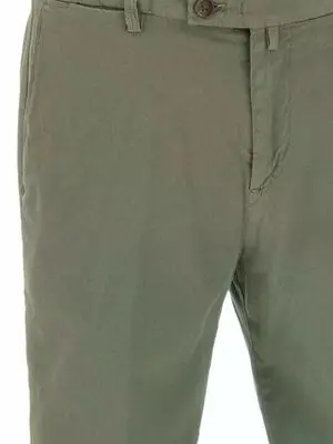 BRIGLIA 1949 Honeycomb-texture Turn-up Shorts