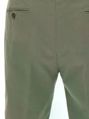 BRIGLIA 1949 Honeycomb-texture Turn-up Shorts