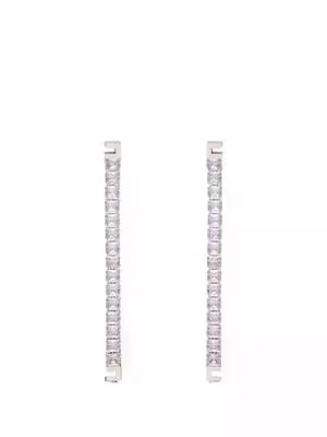 Elisabetta Franchi Earrings With Rhinestones