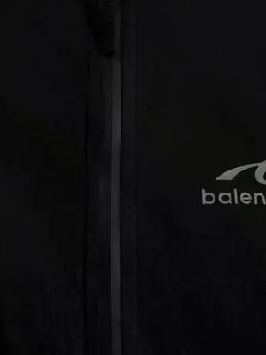 Balenciaga Logo-print Panelled Playsuit
