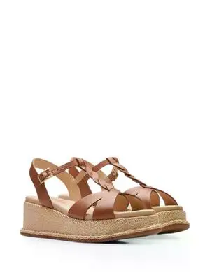 Clarks Kimmei Twist Wedge Sandals