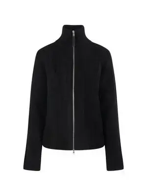 MAISON MARGIELA Zip-up Cardigan - Black