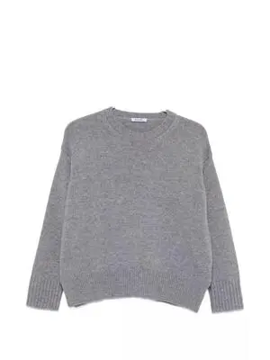 BASE Round-neck Sweater - Grey