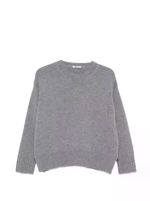 BASE Round Neck Sweater - Grey