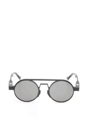 VAVA EYEWEAR Round-frame Double-bridge Sunglasses