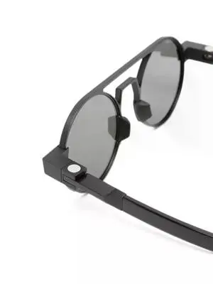 VAVA EYEWEAR Round-frame Double-bridge Sunglasses