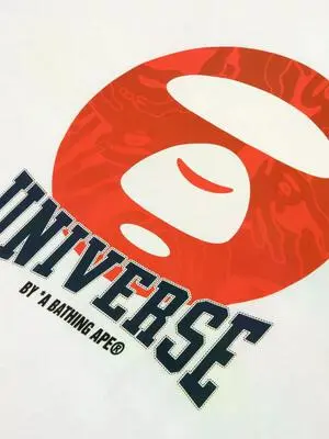 AAPE BY *A BATHING APE Moonface Printed T-shirt