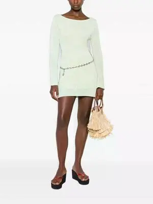 ASTA RESORT Maya Sequin-embellished Mini Dress