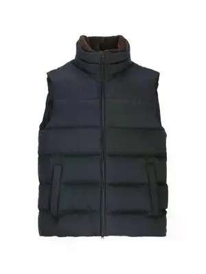 Herno Padded Gilet - Blue
