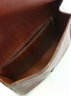 LOUIS VUITTON Saint Cloud Monogram Shoulder Bag - Brown