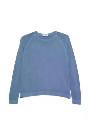 BASE Round-neck Sweater - Blue