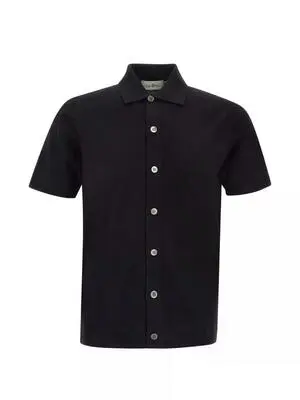 DELLA CIANA Short-sleeve Cotton-knit Shirt