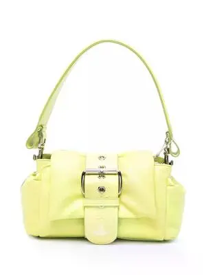 VIVIENNE WESTWOOD Hazel Treasure Leather Shoulder Bag - Yellow