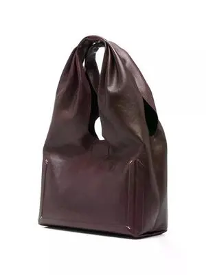 MAISON MARGIELA Leather Shoulder Bag - Red