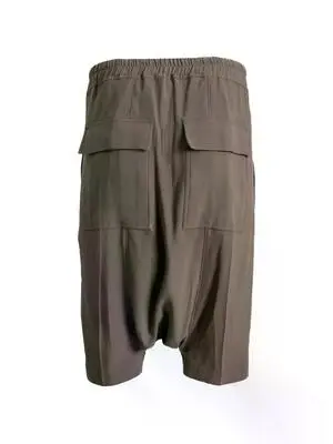 Rick Owens Drop-crotch Drawstring Shorts - Grey