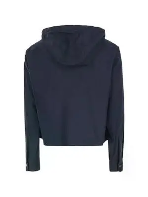 Moncler Hooded Patch-pocket Jacket - Blue