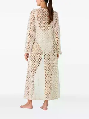 PALMACEA Crochet Knit Trousers