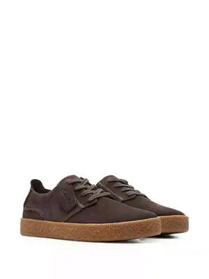 Clarks Streethill Lace Round-toe Shoes - Brown