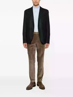 Etro Check-pattern Single-breasted Blazer