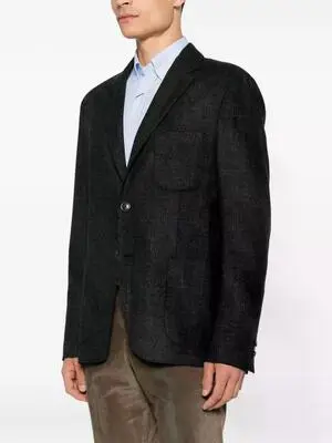 Etro Check-pattern Single-breasted Blazer