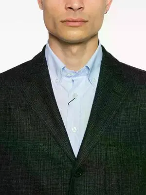 Etro Check-pattern Single-breasted Blazer