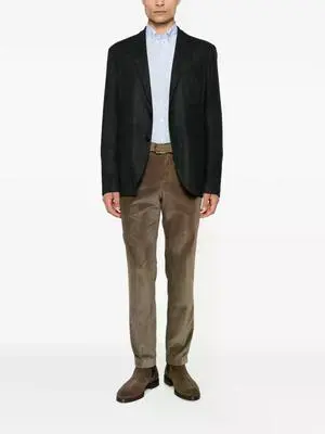 Etro Check-pattern Single-breasted Blazer