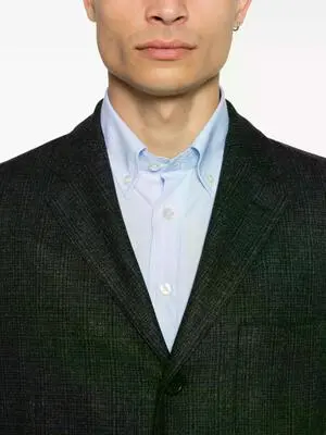 Etro Check-pattern Single-breasted Blazer