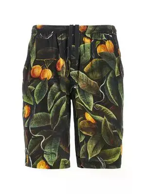 ENDLESS JOY Printed Silk Shorts