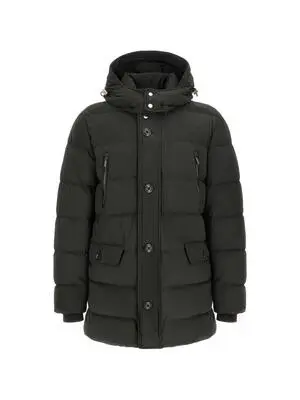 MOORER Quilted Down Coat - Green